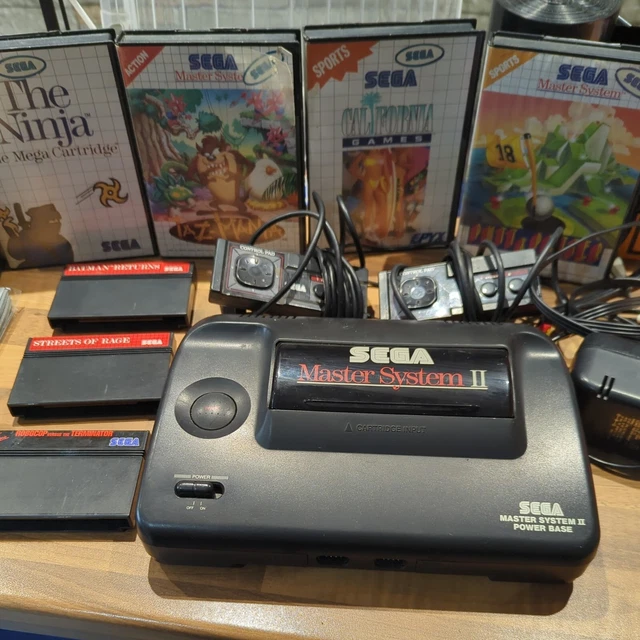 SEGA MASTER SYSTEM II Black Console (PAL) £69.99 - PicClick UK