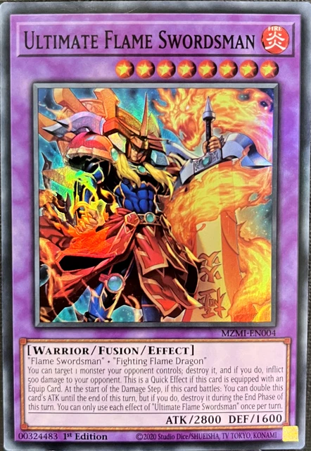 YU-GI-OH! MZMI-EN004 - Ultimate Flame Swordsman - 1st edition - Super Rare EUR 0,73 - PicClick FR