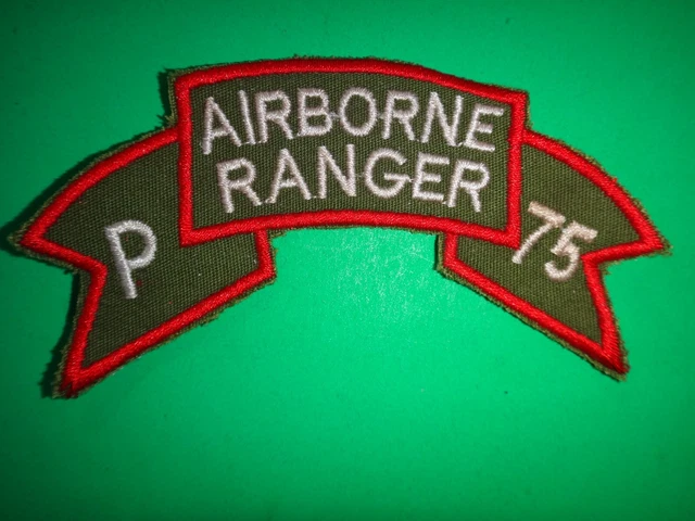 US ARMY P Company 75th Infantry Regiment AIRBORNE RANGER patch de ...