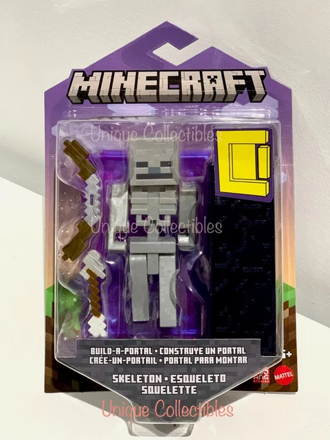 MINECRAFT BUILD-A-PORTAL SKELETON / Craft-A-Portal Brand New HTF $26.95 ...