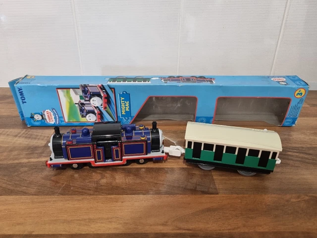 MIGHTY MAC THOMAS the Tank Engine Tomy Trackmaster Battery Train in ...