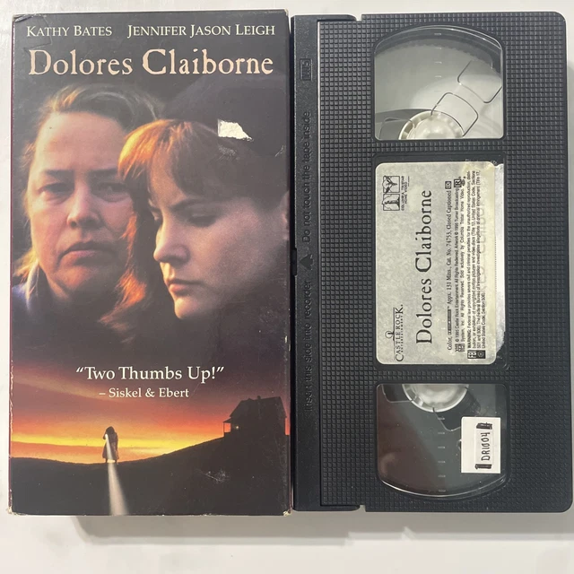 DOLORES CLAIBORNE (VHS) Kathy Bayes, Jennifer Jason Leigh ~ BUY 2 GET 1 ...