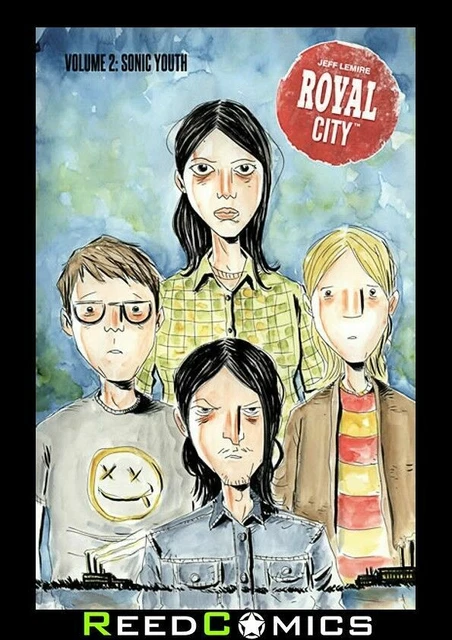 ROYAL CITY VOLUME 2 SONIC YOUTH GRAPHIC NOVEL Paperback Collects Issues ...