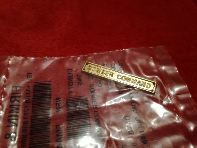 BRITISH 1939/45 STAR Bomber Command Clasp. Mint in Firmin Packet Of ...