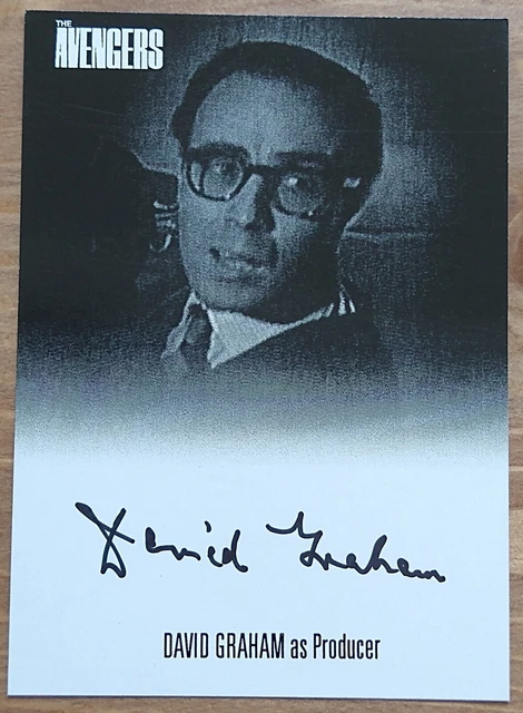 AVENGERS COMPLETE COLLECTION Series 1 Autograph Card AVDG by David ...