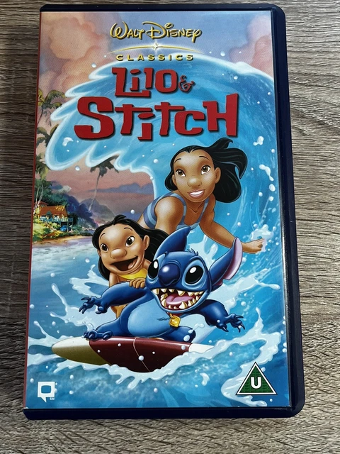 Lilo And Stitch Walt Disney Classics Pal Vhs Video Cassette Tape Songs My Xxx Hot Girl
