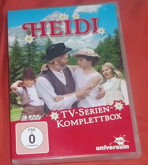 HEIDI THE COMPLETE Live Action Tv Series DVD. German Language Only EUR ...