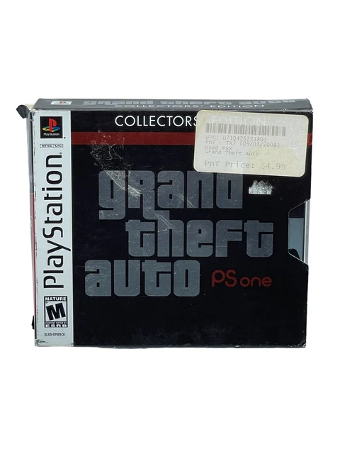GRAND THEFT AUTO Collectors' Edition Set (Sony PlayStation 1, 2002) PS1 ...