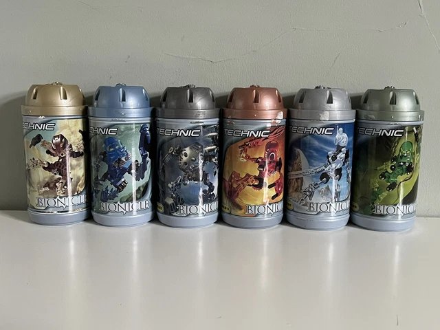 LEGO BIONICLE 6 Toa Mata complete with canisters and instructions $192. ...