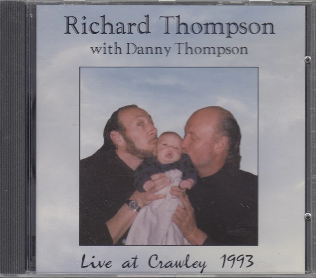RICHARD DANNY THOMPSON Live Crawley 1993 début promo CD cible années 80 ...