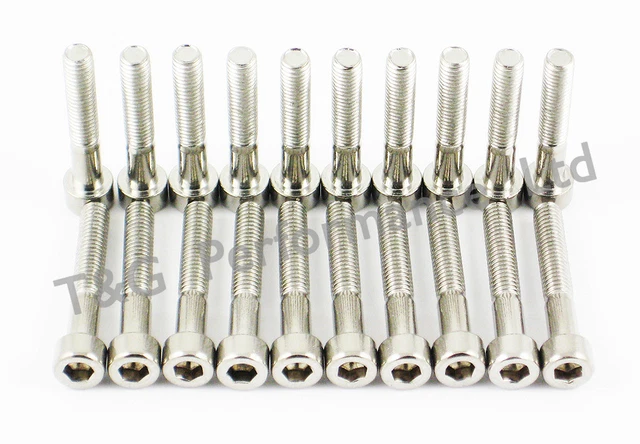 FORD SIERRA SAPPHIRE Cosworth Stainless Rocker Cover Bolts Kit Cossie ...