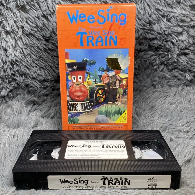 WEE SING PRESENTS The Train Sing-A-Long Kids VHS Tape 1993 Charming ...