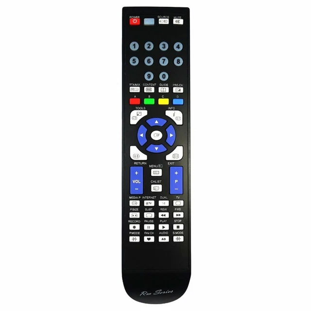 Neuf Rm Series Tv Télécommande Pour Samsung Le55b679t2sxzg Eur 39 19