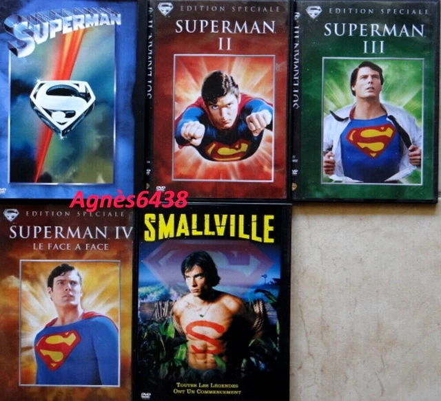 SUPERMAN DVD LOT Christopher Reeve * Smallville Pilote EUR 65,00 ...