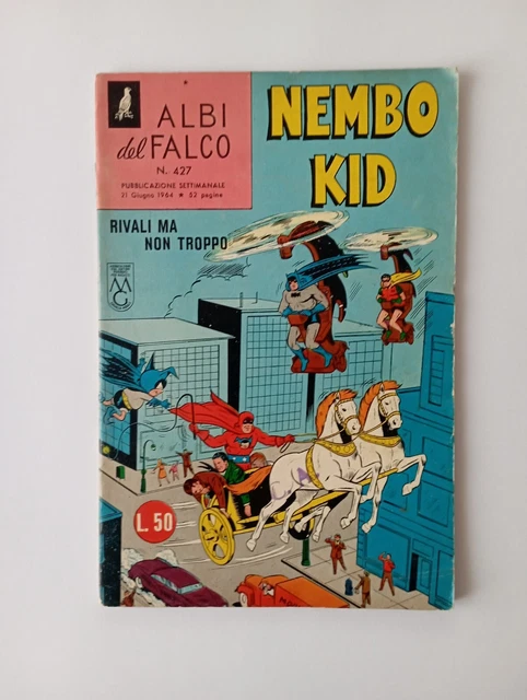 ALBI DEL FALCO Nembo Kid n° 427 Rivali ma non troppo - 21 Giugno 1964 ...