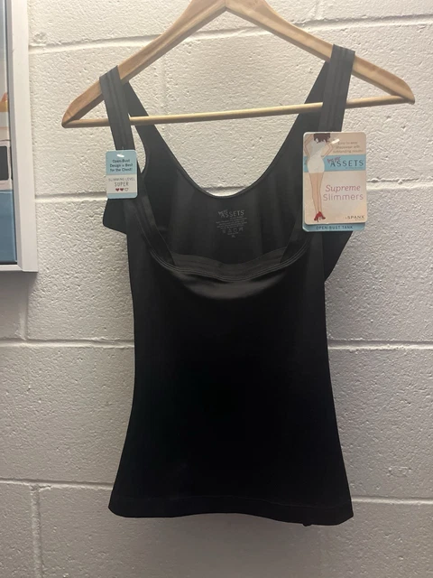 ASSETS SPANX OPEN bust design. Supreme Slimmers. black open bust tank ...
