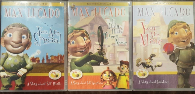 MAX LUCADO YOU Are Special, Mine If Only I Had A Green Nose Dvd Cartoon ...