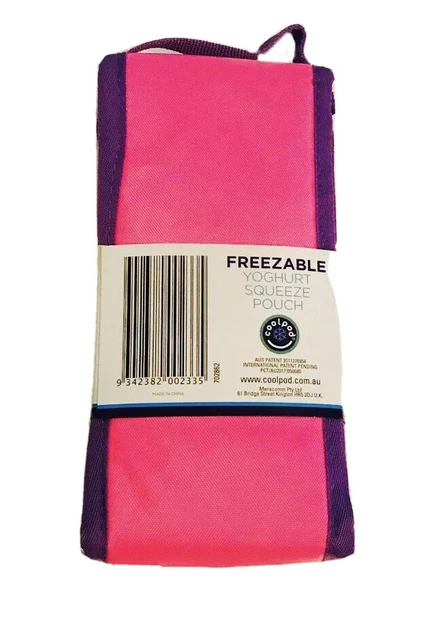 COOLPOD FREEZABLE YOGHURT Squeeze Pouch Stay Cool Up To 8 Hours £6.99 ...