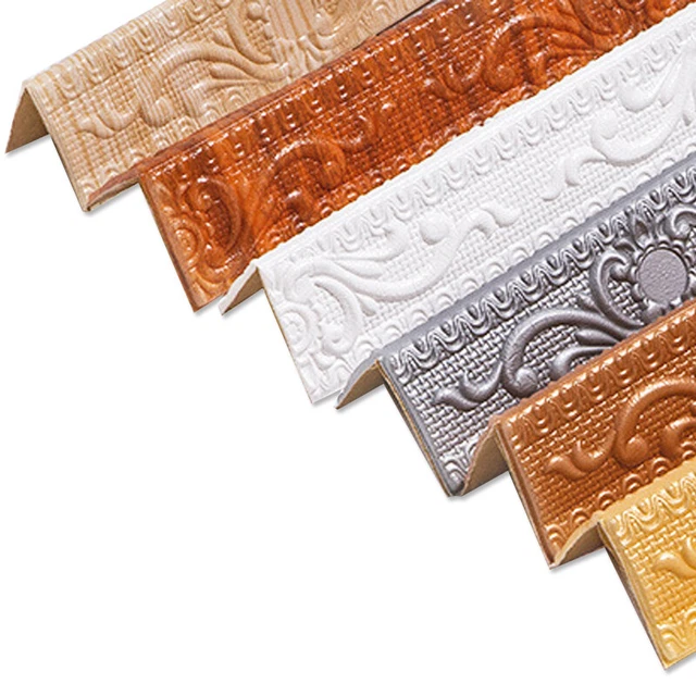 3D WALL TRIM Line Skirting Border Sticker Self-Adhesive Durable ...