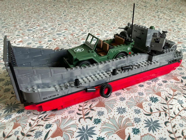 RARE USED VINTAGE Cobi 24500 Peniche Landing Craft Lcvp Higgins Boat D ...