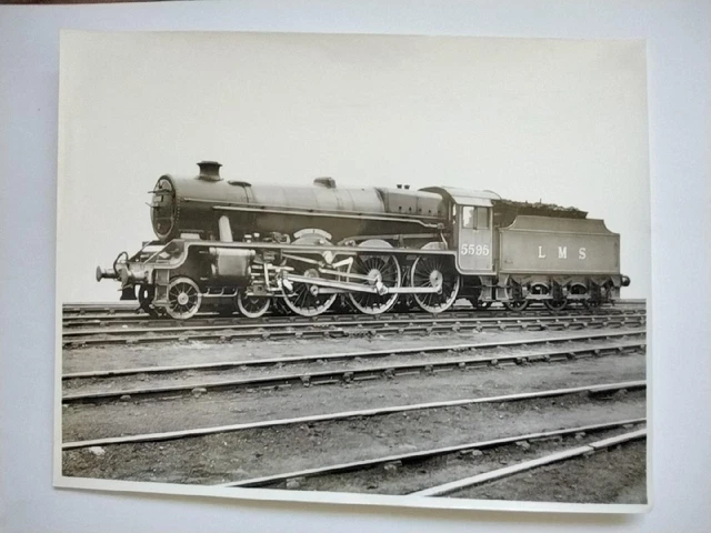 BRITISH RAILWAYS PUBLICITY Photograph LMS Jubilee 5595 Southern ... BRITISH RAILWAYS PUBLICITY Photograph LMS Jubilee 5595 Southern ...