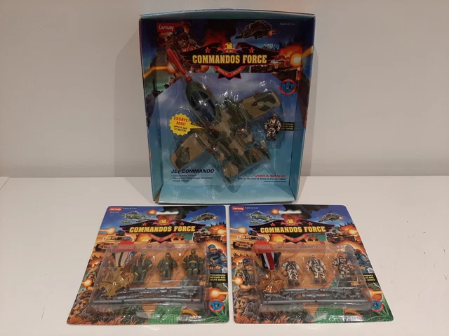 *VINTAGE MILITARY MUSCLE Men (French Issues) X3 Commandos Force-Scarce ...