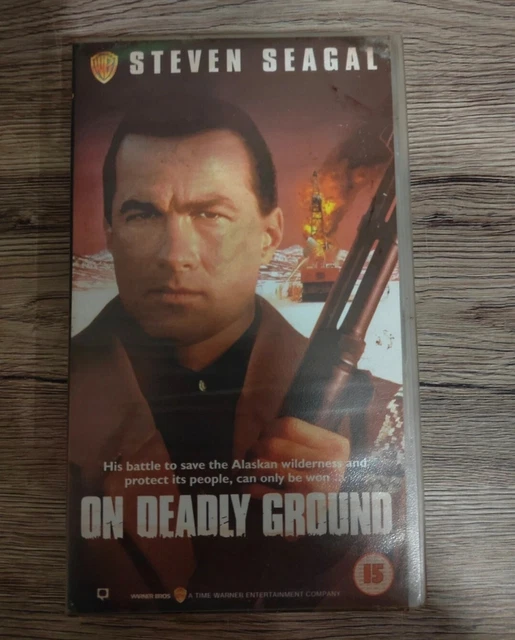 ON DEADLY GROUND VHS 1995 Steven Seagal GC FREE P&P £5.50 - PicClick UK