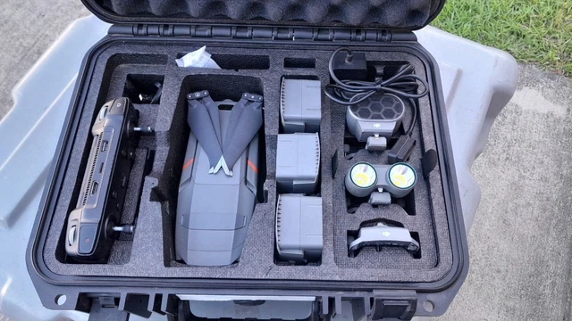 DJI MAVIC 2 Enterprise Advanced low hrs 4 batts, thermal, smart ...