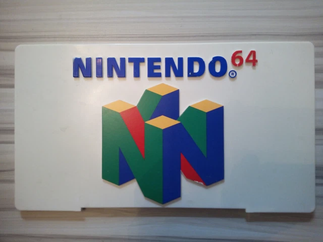 NINTENDO 64 PLV Display Store Sign EUR 150,00 - PicClick FR