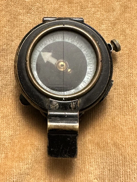 WW 2 BRITISH Army Officers Prismatic Marching Compass 1937 £65.00 ...