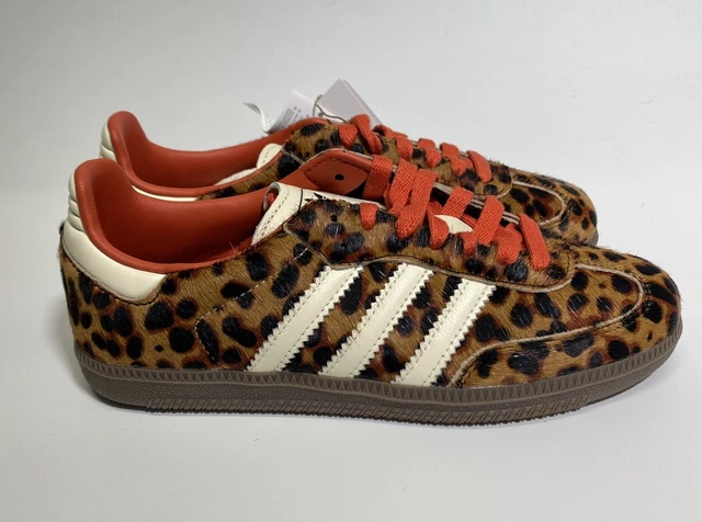 ADIDAS SAMBA OG ‘Preloved Red/Orange Leopard’ | UK 4 | JI2734 | Fast ...