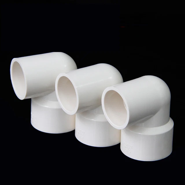 PVC 90° ELBOW Reducing Pipe Fitting Reducer Socket Connector Adapter ...