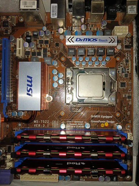 MXI X58 PRO + Core i7 950 + 6GB DDR3 Mushkin Triple Channel Motherboard ...