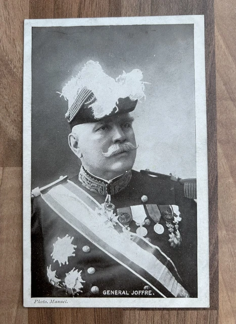 WW1 MILITARY POSTCARD. General Joffre. The French Commander In Chief 🇫🇷 ...