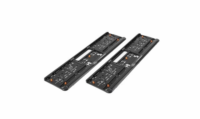 GENUINE FORD TRANSIT Custom Performance Number Plate License Holder Set ...