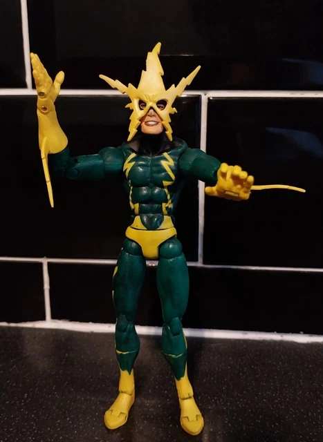 MARVEL LEGENDS SPIDERMAN Sinister Six Classic ELECTRO 6" figure 2003 ...