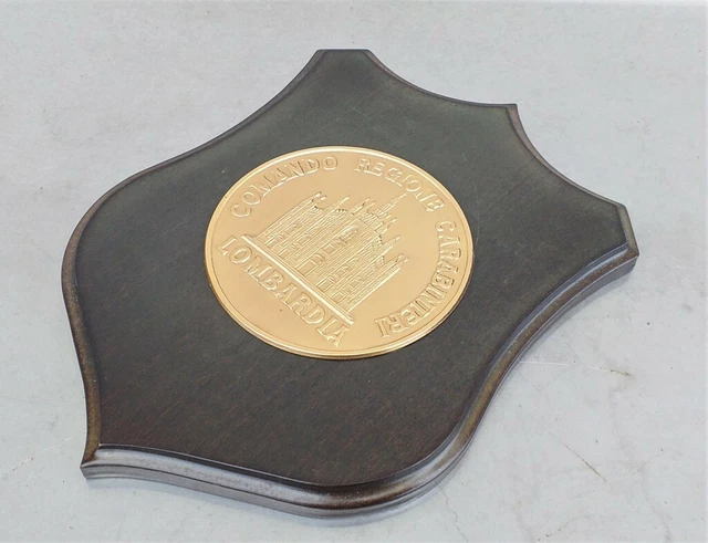 CREST VINTAGE COMANDO Regione Carabinieri versione dorata nuovo EUR 25 ...