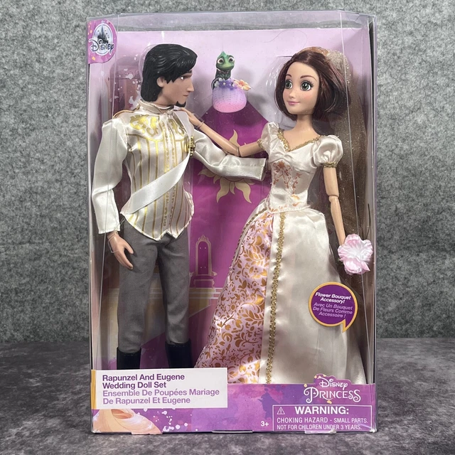 Disney Princess Rapunzel And Eugene Wedding Doll Set New Sealed 0542