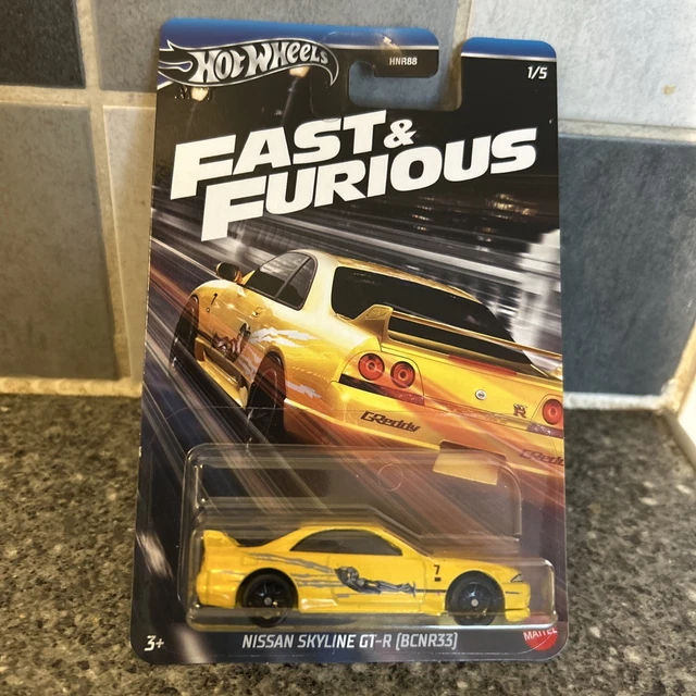 HOT WHEELS FAST & Furious. Nissan Skyline GT-R (BCNR33). £9.94 ...