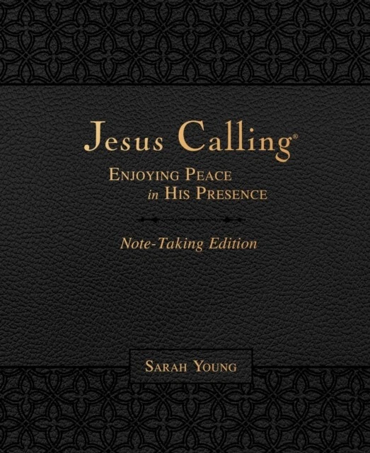 SARAH YOUNG - Jesus Calling Note-Taking Edition Leathersoft Black w ...