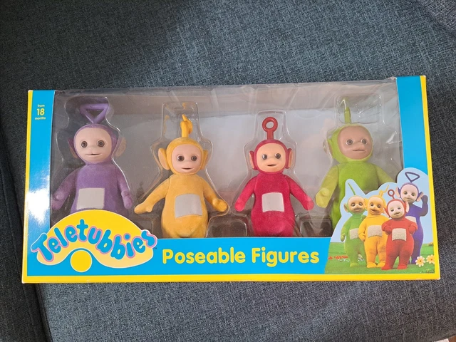 TELETUBBIES ORIGINAL VINTAGE 1996 Poseable Figures - NEW - BOXED £30.00 ...