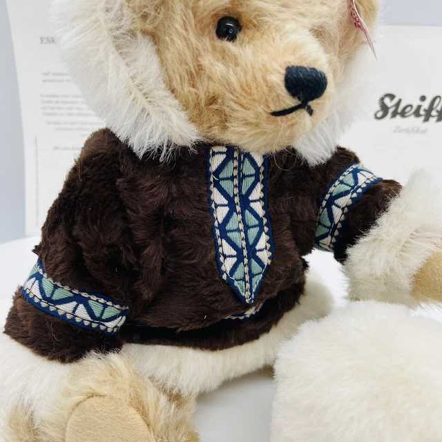 STEIFF TEDDYBÄR MATOU Eskimo mit Eisbär 036019 limitiert 1500 aus 2011 ...