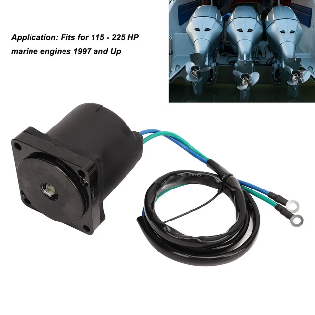 TILT TRIM MOTOR Assy Engine Tilt Trim Motor 12V Haute Torsion 68V 43880 ...