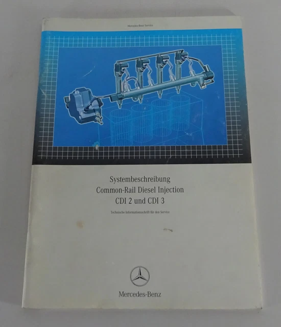 MANUEL LANCEMENT MERCEDES Common-Rail Diesel Pompe D'Injection CDI 2 ...