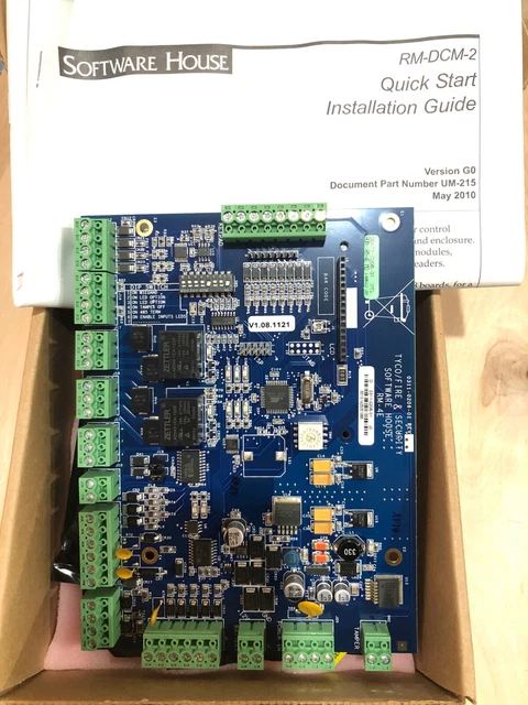 NEW: SOFTWARE HOUSE ROHS RM-4E Door CMTL access-control module. $130.00 ...