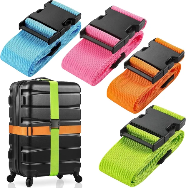 LUGGAGE STRAPS FOR Suitcases TSA Approved, Luggage Bands Luggage Belt ...