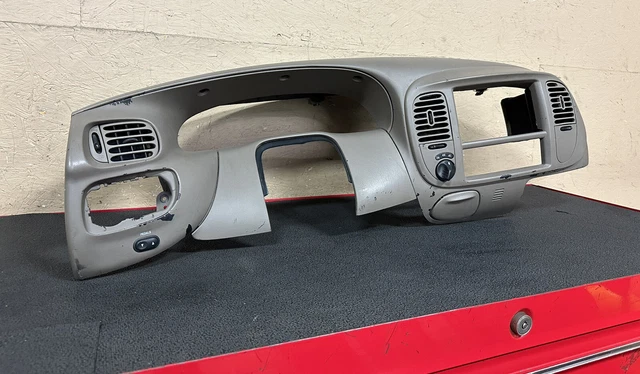 1997-2003 FORD F150 Complete Dash Cluster Assembly Bezel Trim Surround ...