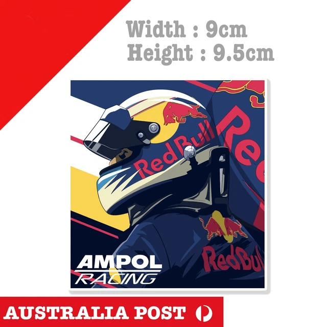 RED BULL AMPOL Racing , Red BULL AMPOL Racing Badge Stickers $7.80 ...