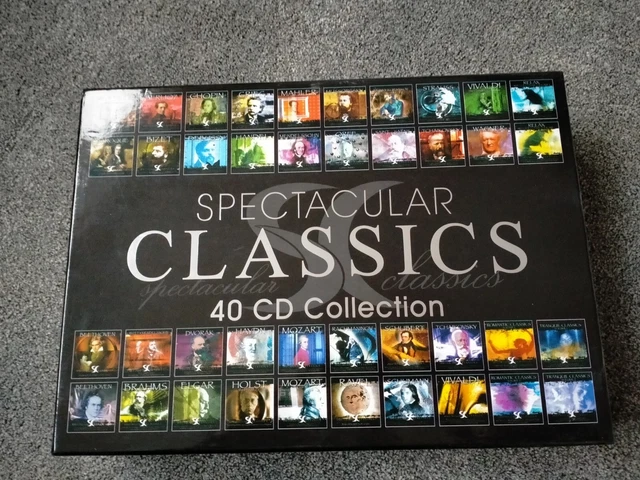 SPECTACULAR CLASSICS COLLECTION x40 CD Box Set Brand New. £23.55 ...