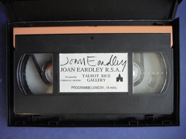 JOAN EARDLEY TALBOT Rice Gallery VHS Presented by Cordelia Oliver ...
